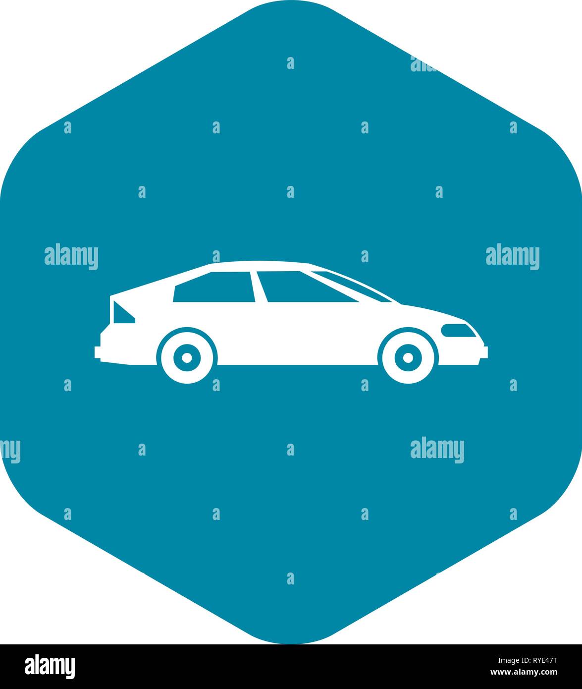 Car icon, simple style Stock Vector Image & Art - Alamy