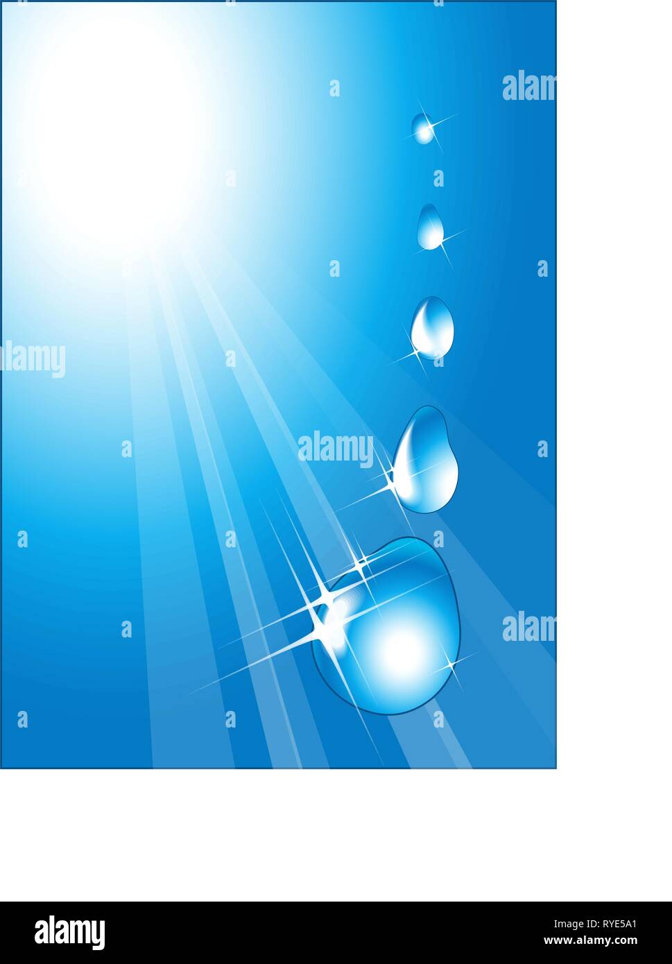 Water drops - vector illustration Stock Vector Image & Art - Alamy