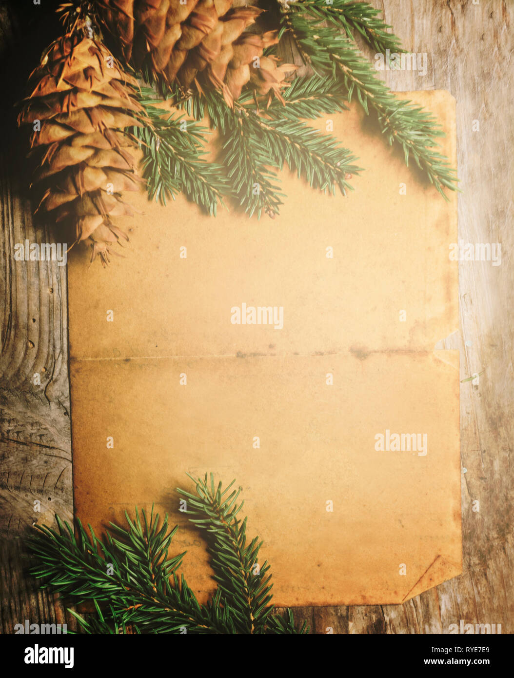 Holiday Letter Background