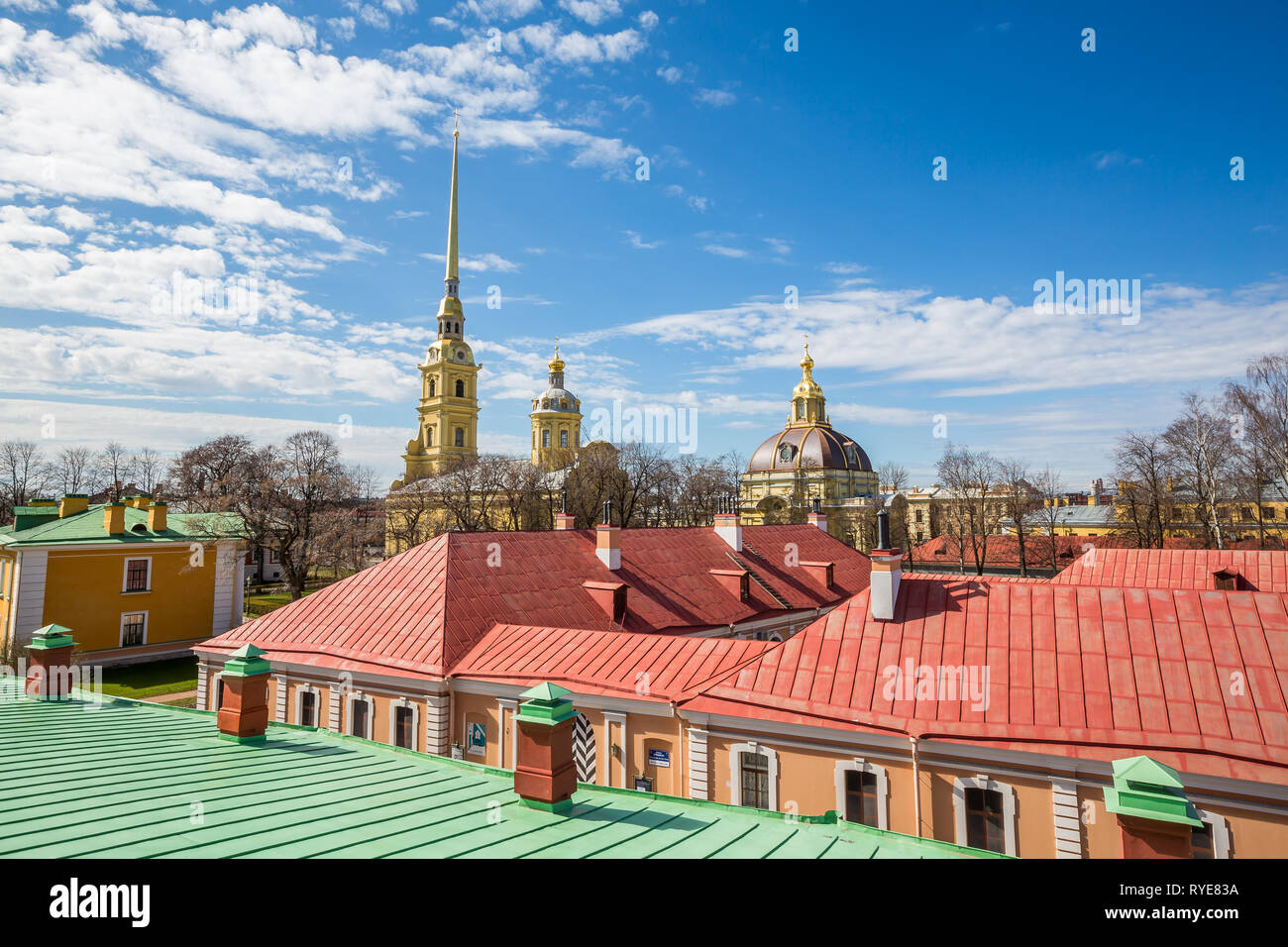 Peter and Paul Cathedral, 18th-century Romanov dynasty burial site ...