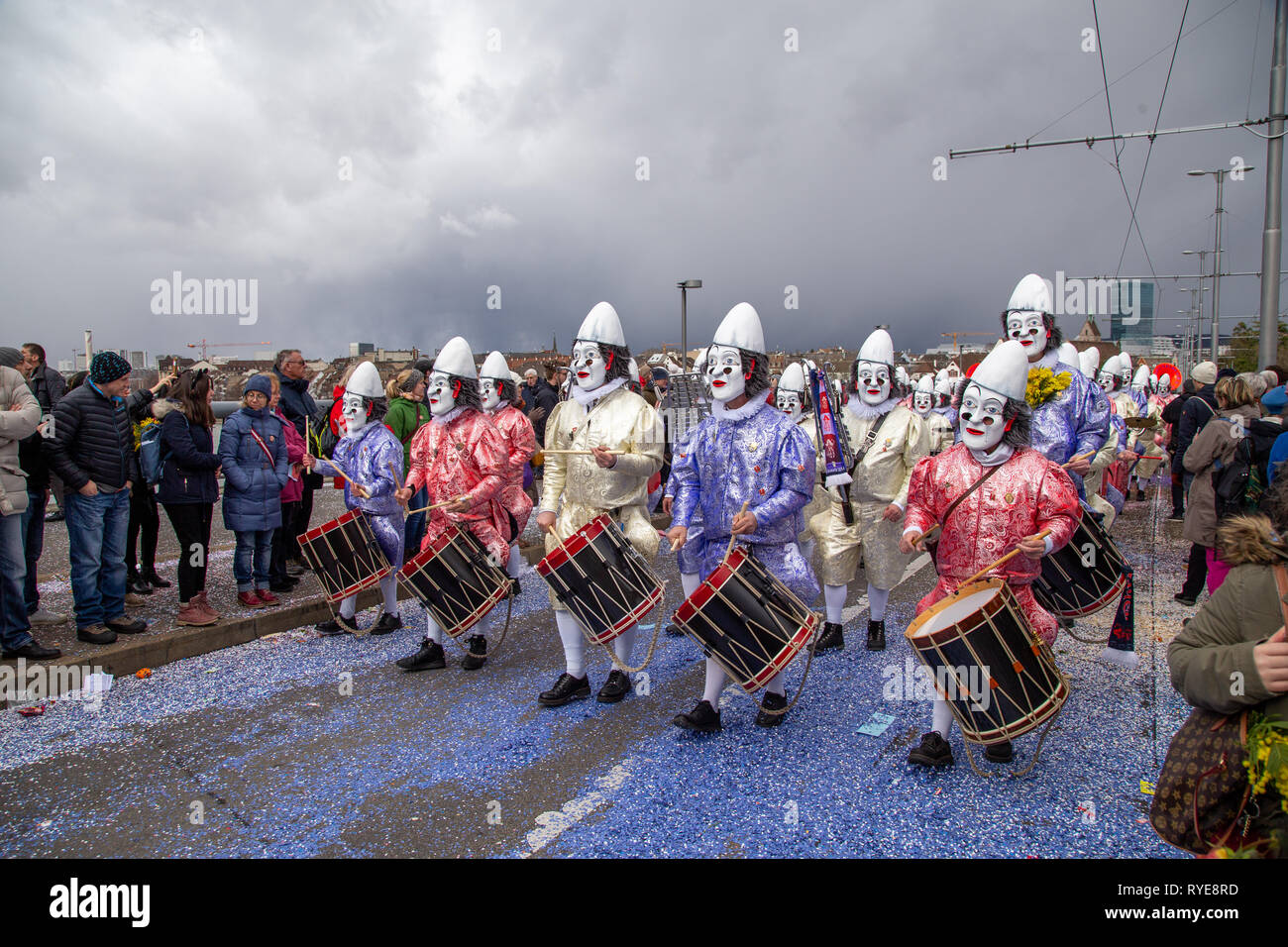 Carnival of Basel 2019 Stock Photo - Alamy