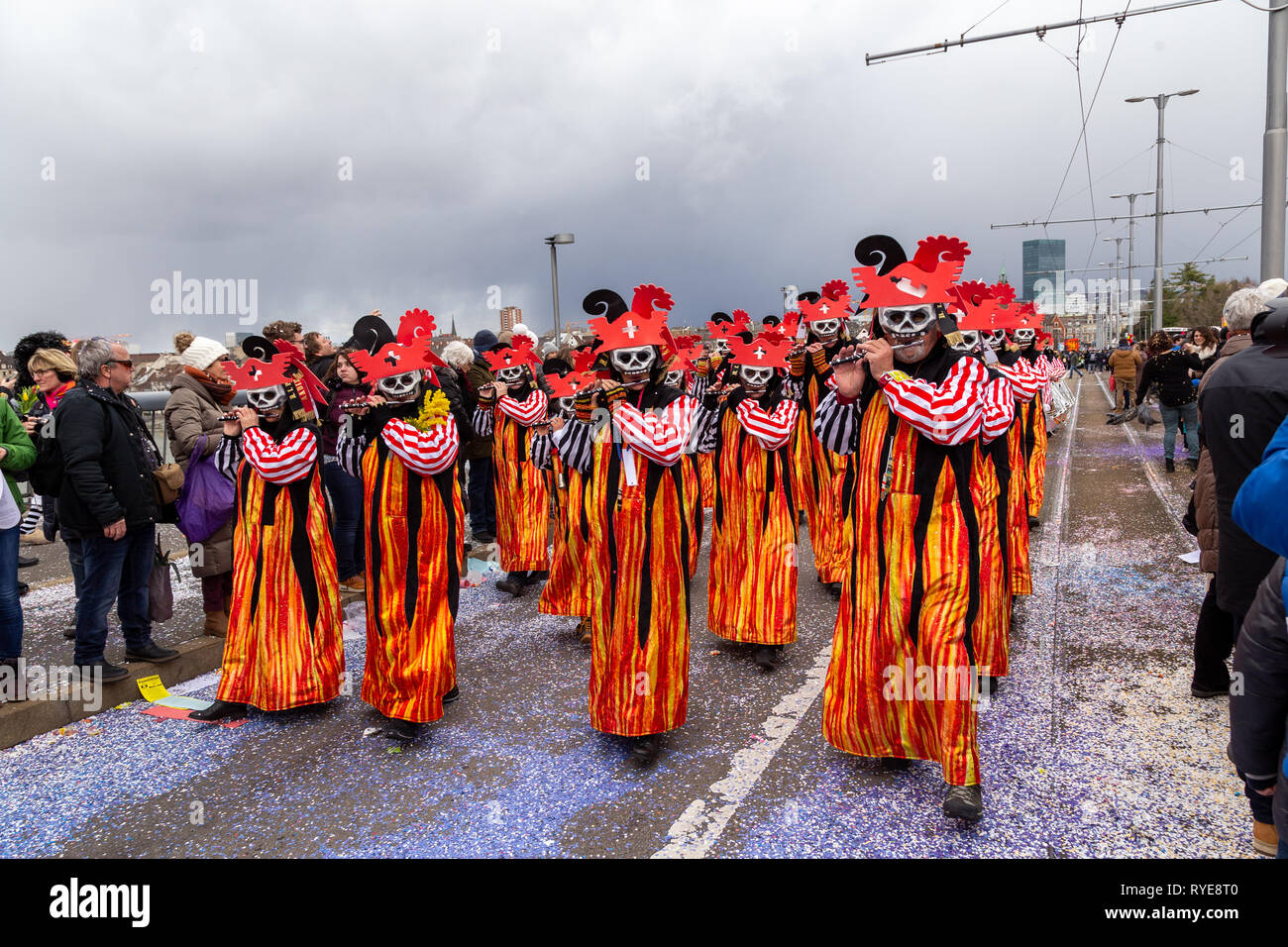Carnival of Basel 2019 Stock Photo - Alamy