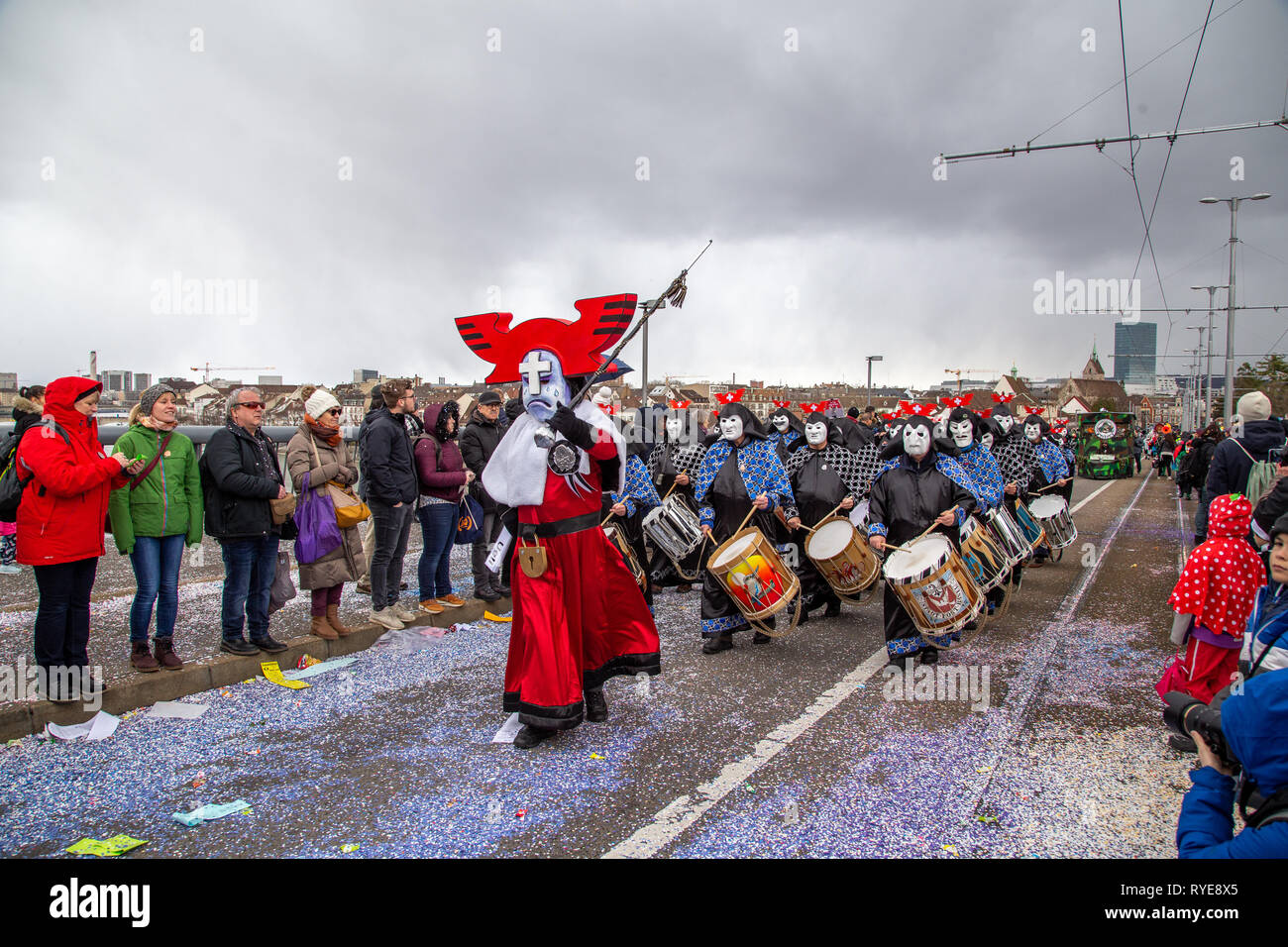 Carnival of Basel 2019 Stock Photo - Alamy