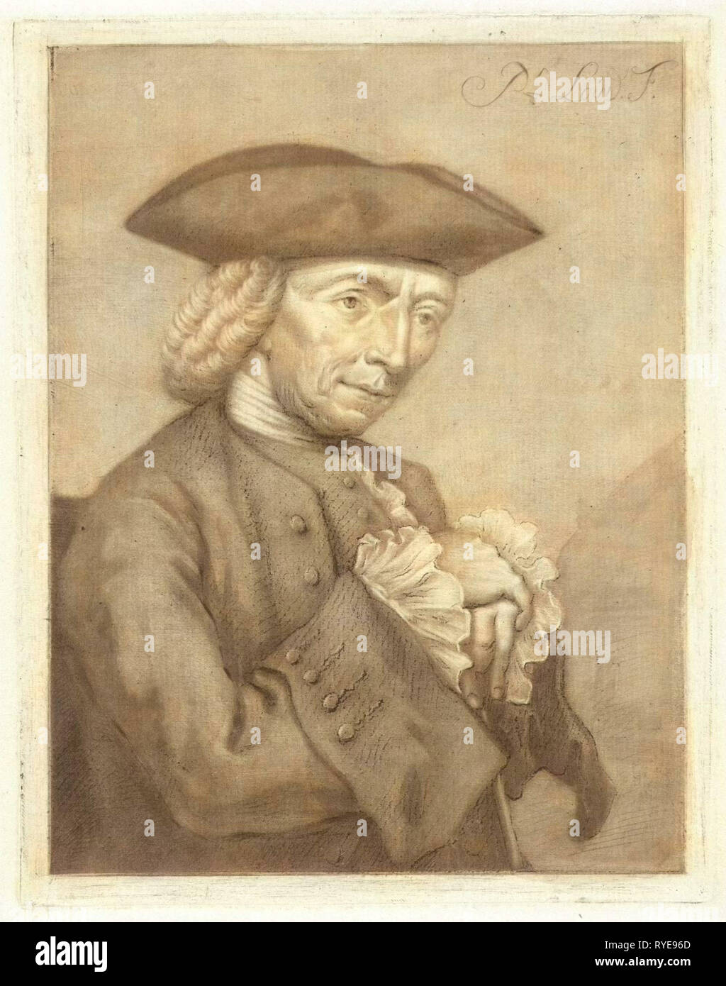 Portrait of Hendrik Spilman, Pieter Louw, 1743 - 1800 Stock Photo - Alamy