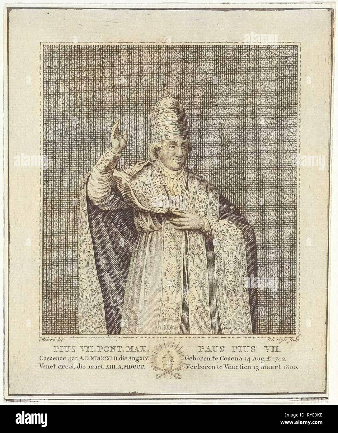 Pope Pius Vii High Resolution Stock Photography and Images - Alamy