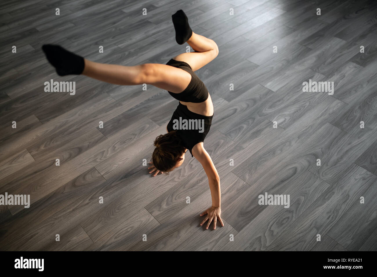 Stretching for the dance High Resolution Stock Photography and Images ...