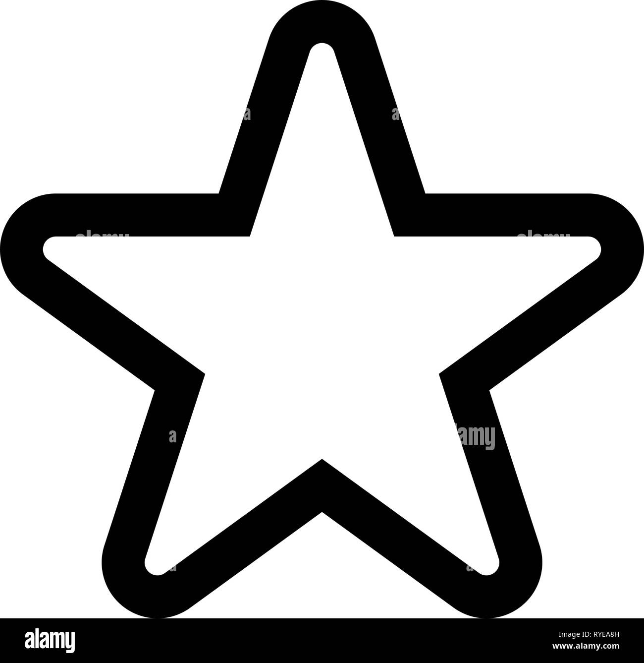 5 Point Star Symbol