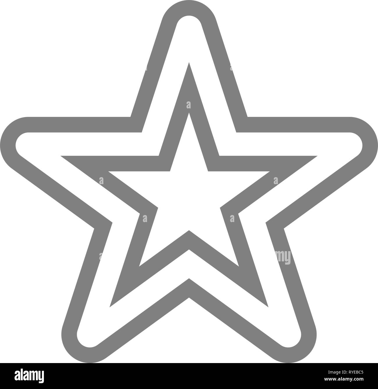 Clip Art Sagoma Stella