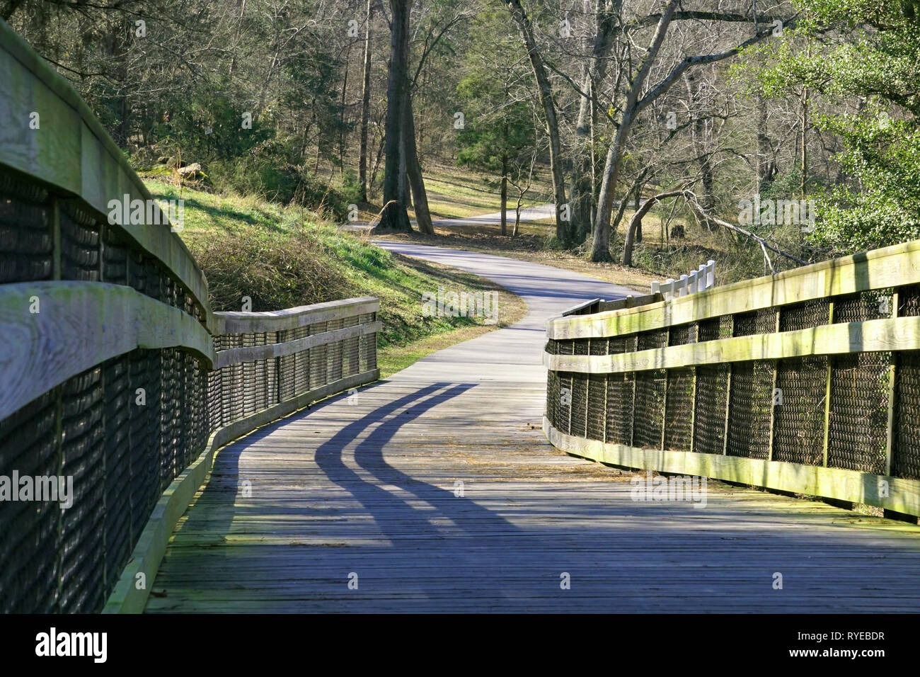 Neuse river greenway trail hi-res stock photography and images - Alamy