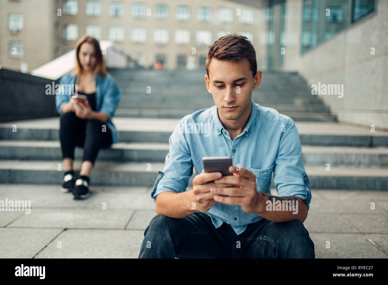 Addicted People High Resolution Stock Photography and Images - Alamy