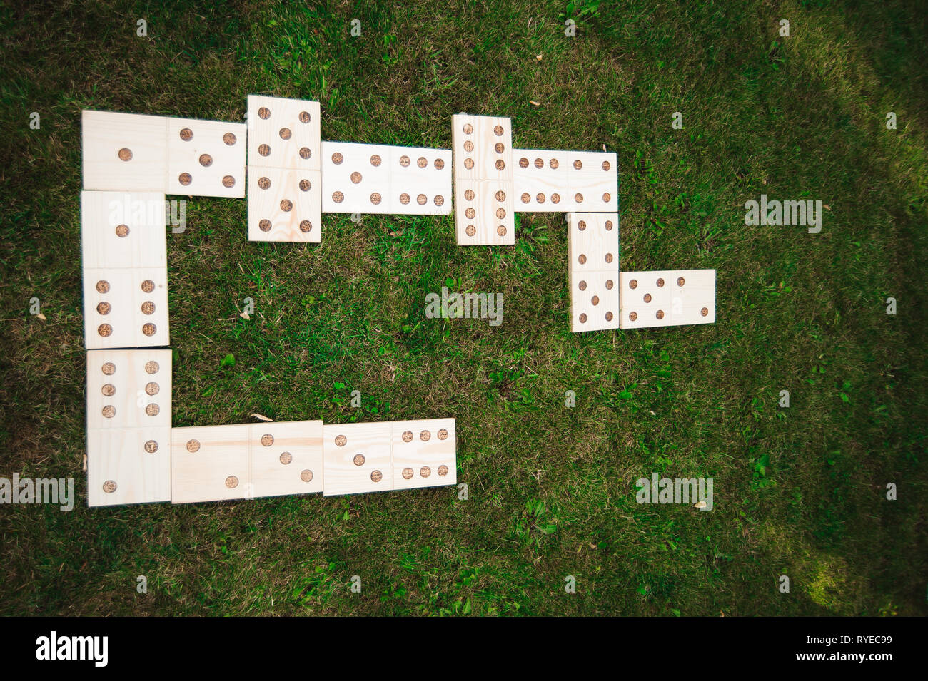 Big dominoes hi-res stock photography and images - Alamy