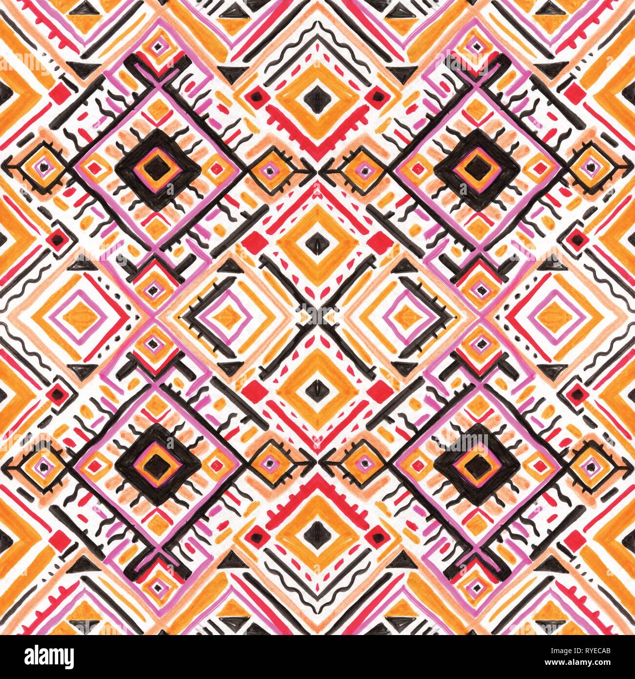 Ikat fabrics Stock Vector Images - Alamy