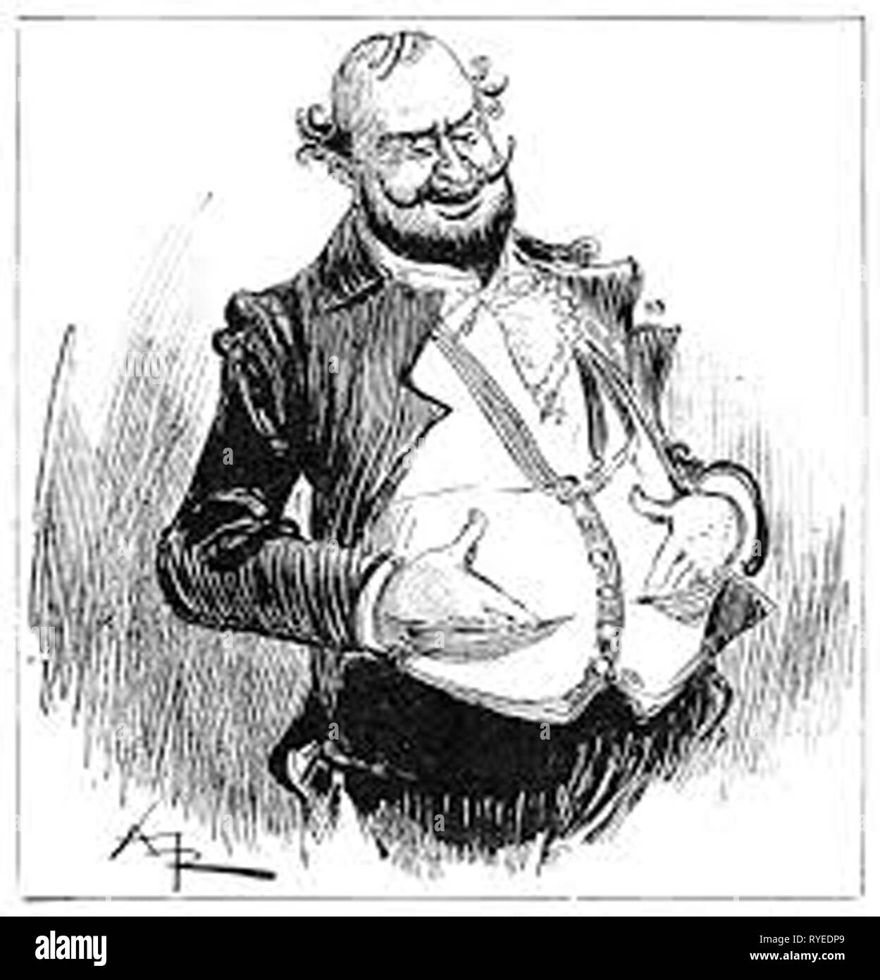 Victorian man suit cartoon hi-res stock photography and images - Alamy