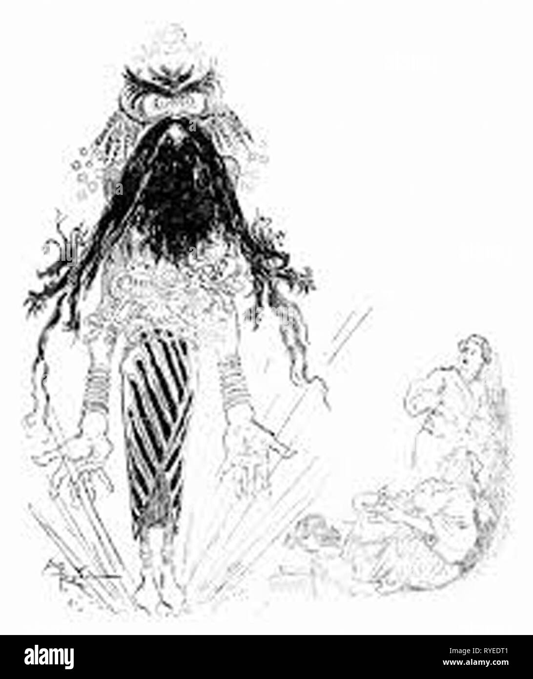 vintage illustration from Aladdin Stock Photo - Alamy