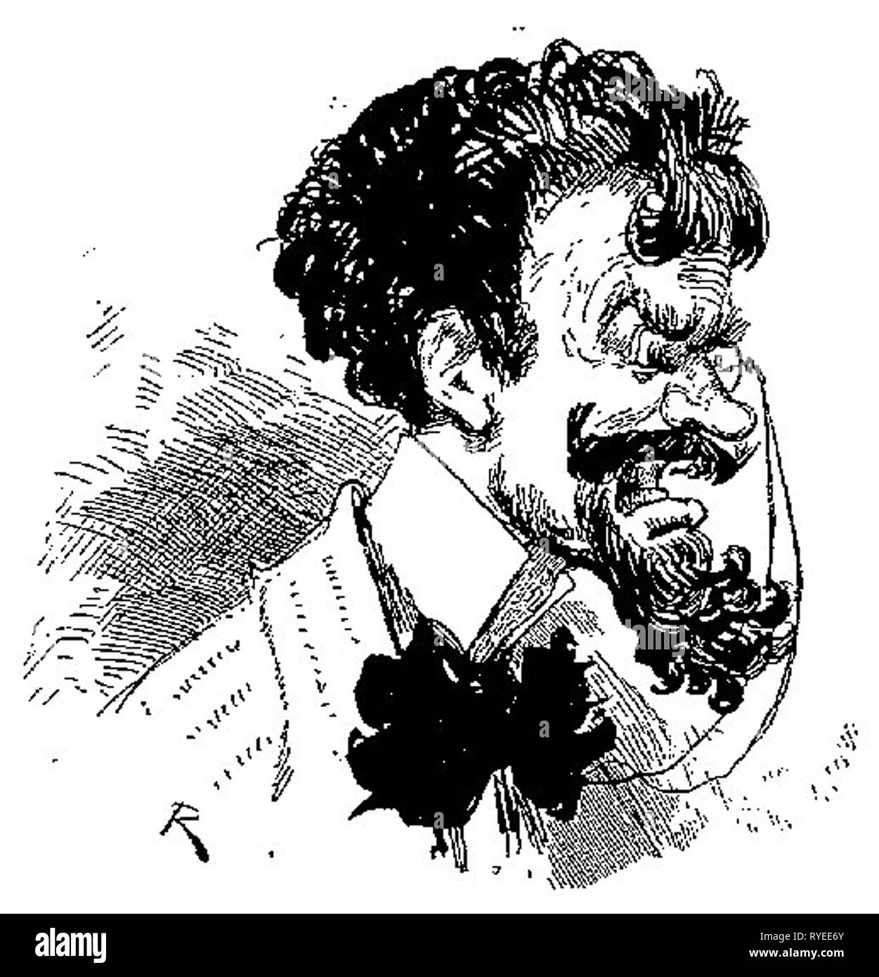 Hipster style man cartoon Cut Out Stock Images & Pictures - Alamy