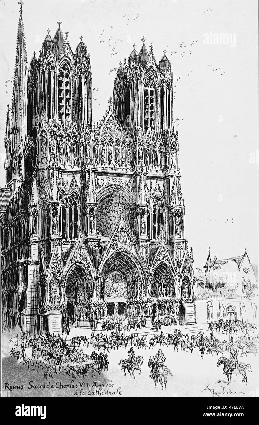 Vintage architectural illustration Stock Photo - Alamy