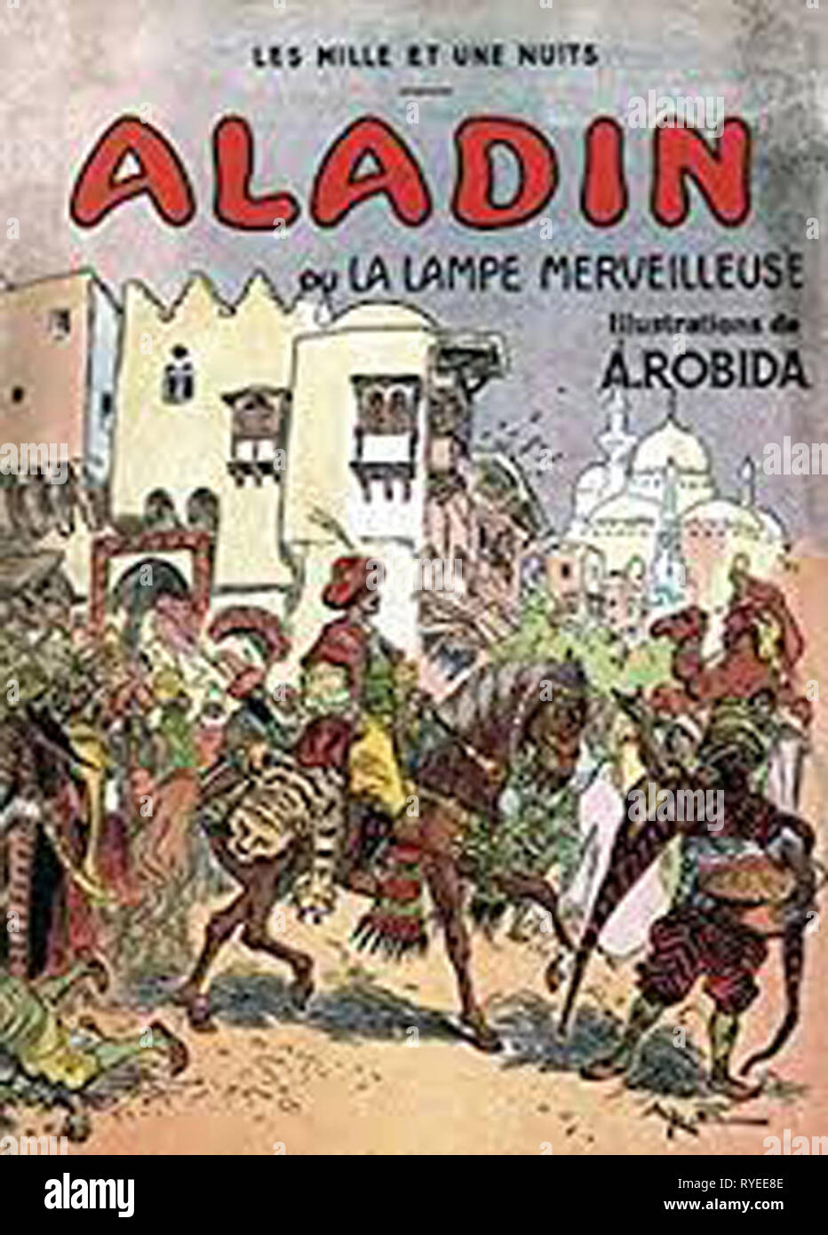 vintage illustration from Aladdin Stock Photo - Alamy