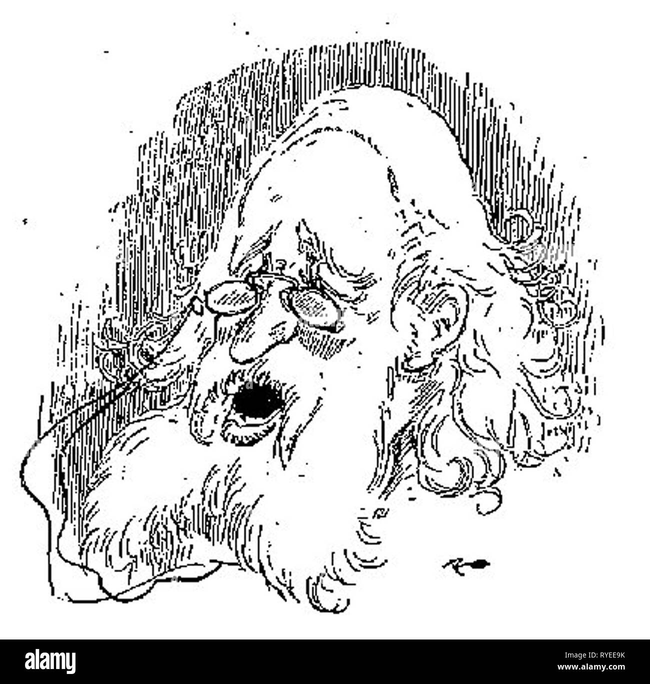 Victorian man suit cartoon hi-res stock photography and images - Alamy