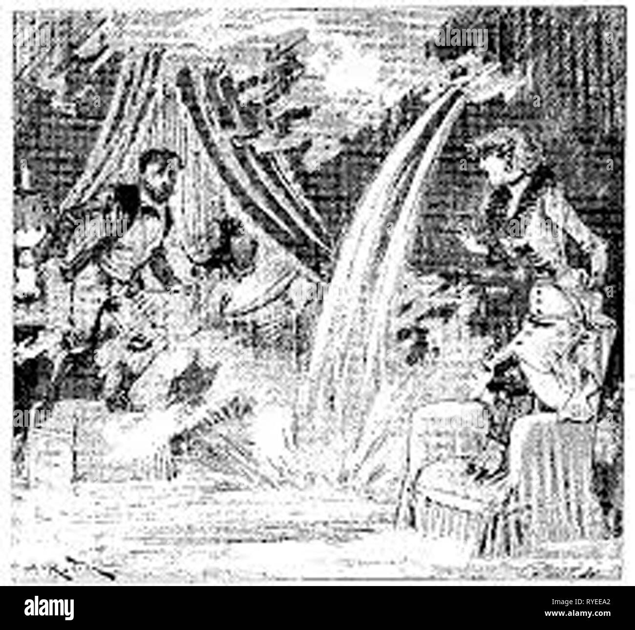 Vintage fantasy inventions illustration Stock Photo - Alamy