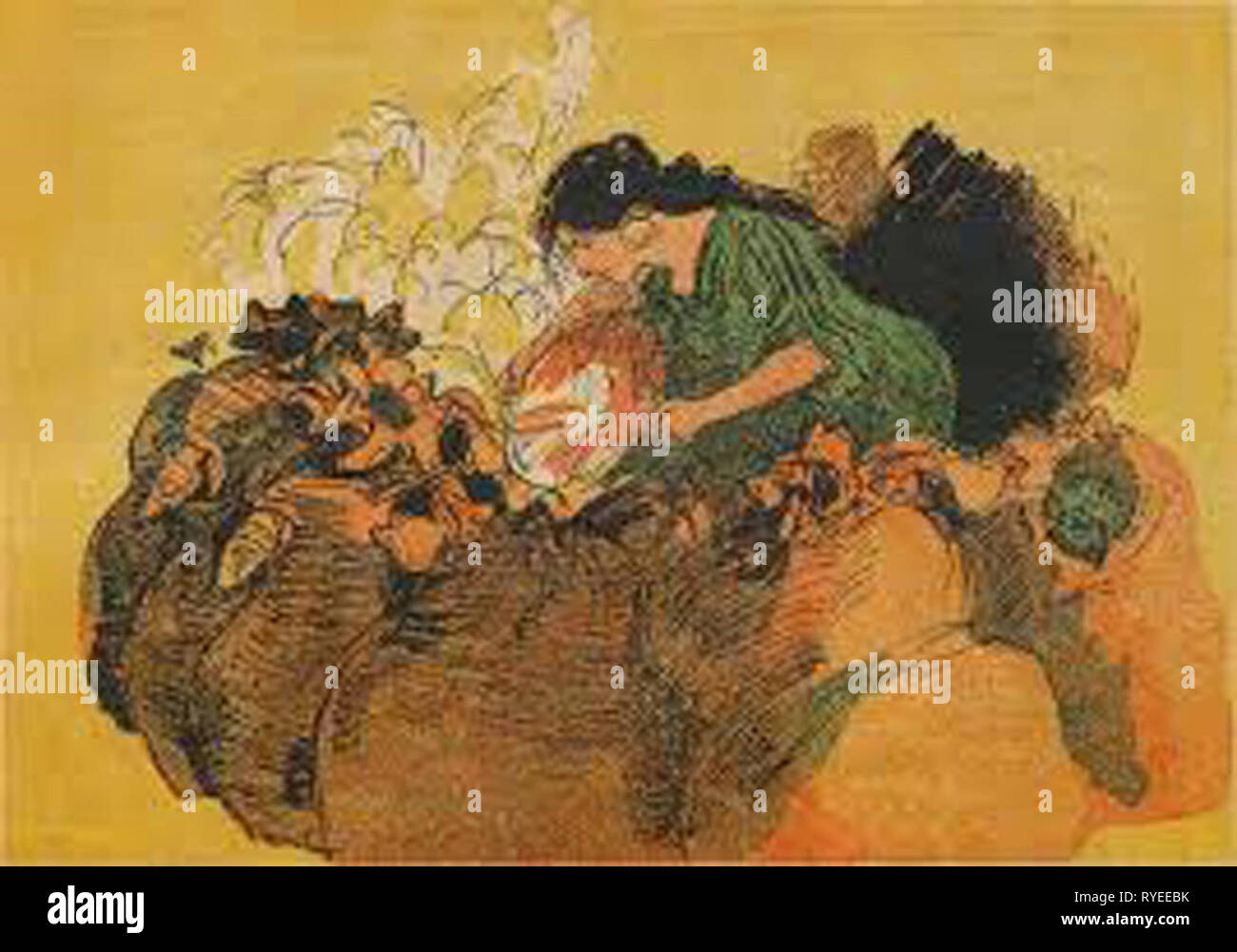 vintage illustration from Aladdin Stock Photo - Alamy