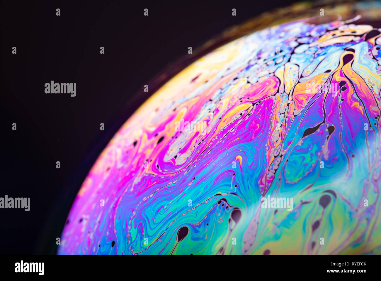 Rainbow soap bubble hi-res stock photography and images - Alamy