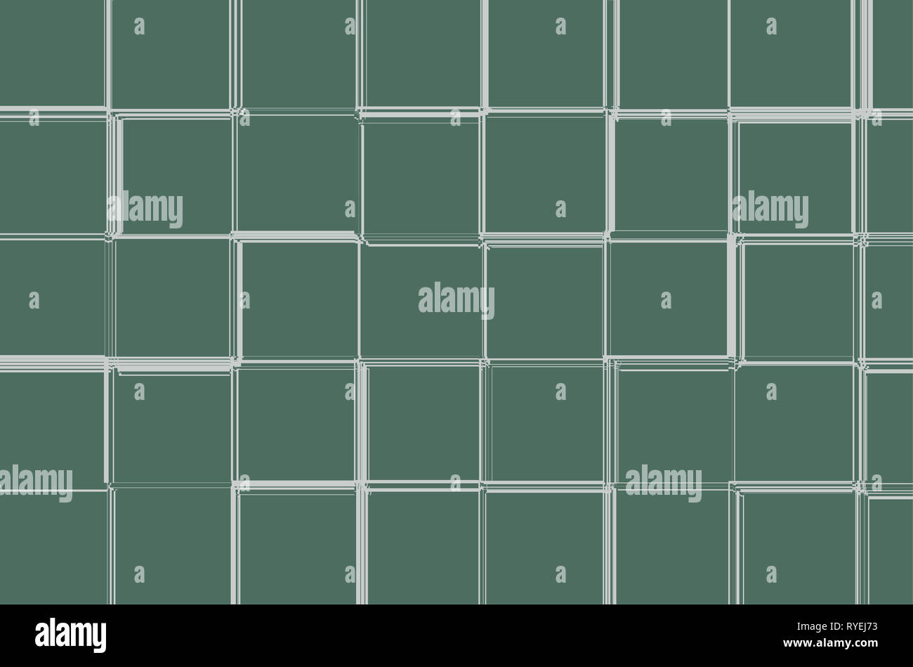 Abstract green geometric background with a squares Stock Photo - Alamy