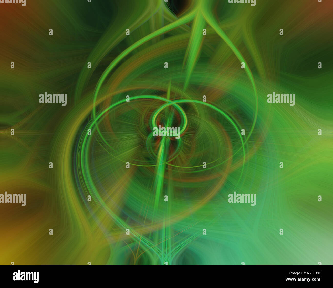 Fractal texture wallpaper, abstract flower. Swirl, twirl effect flowery ...