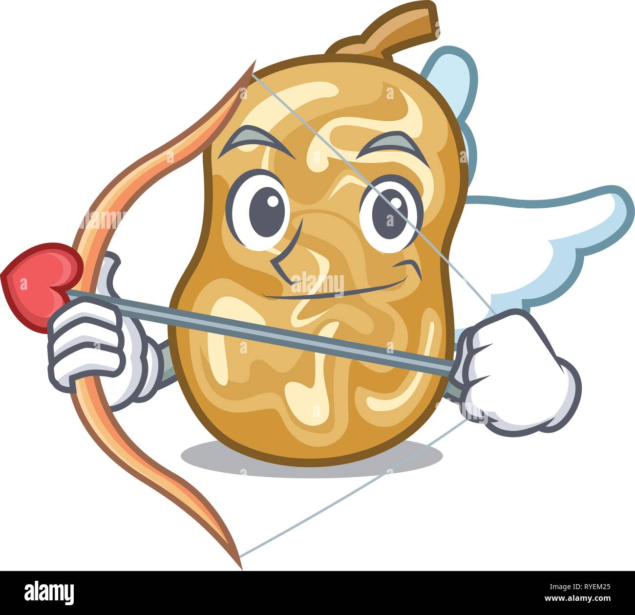 Cupid raisins in a the cartoon bowl Stock Vector Image & Art - Alamy