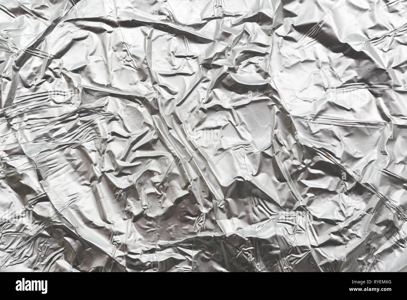 Wrinkled foil hi-res stock photography and images - Alamy