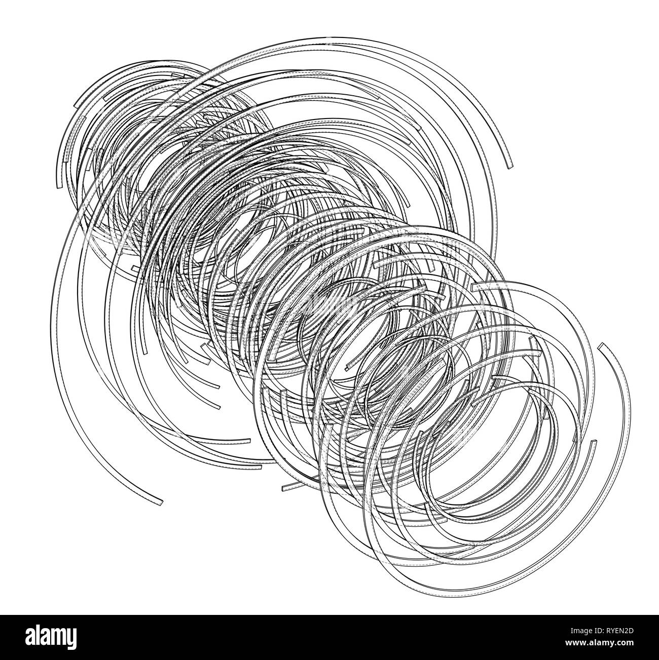 Abstract Futuristic Hud Object Vector Stock Vector Image And Art Alamy