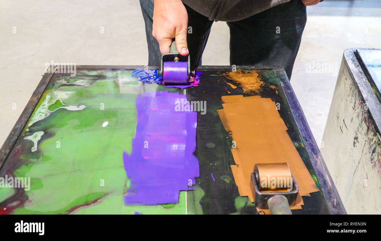 Antique rolling machine hi-res stock photography and images - Alamy