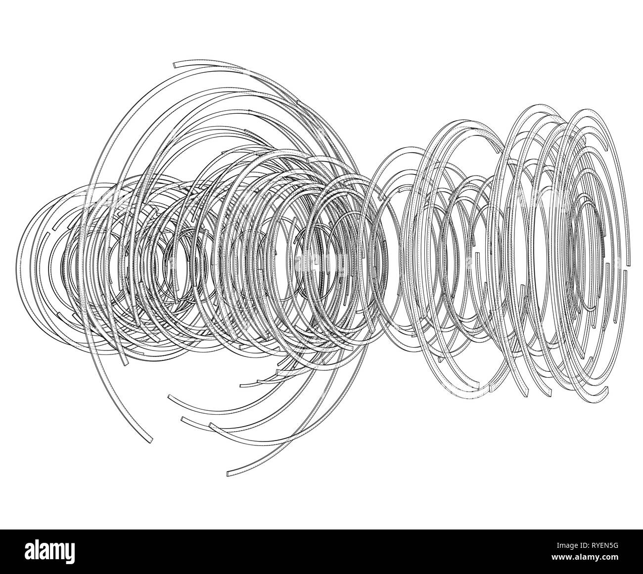 Abstract Futuristic Hud Object Vector Stock Vector Image And Art Alamy