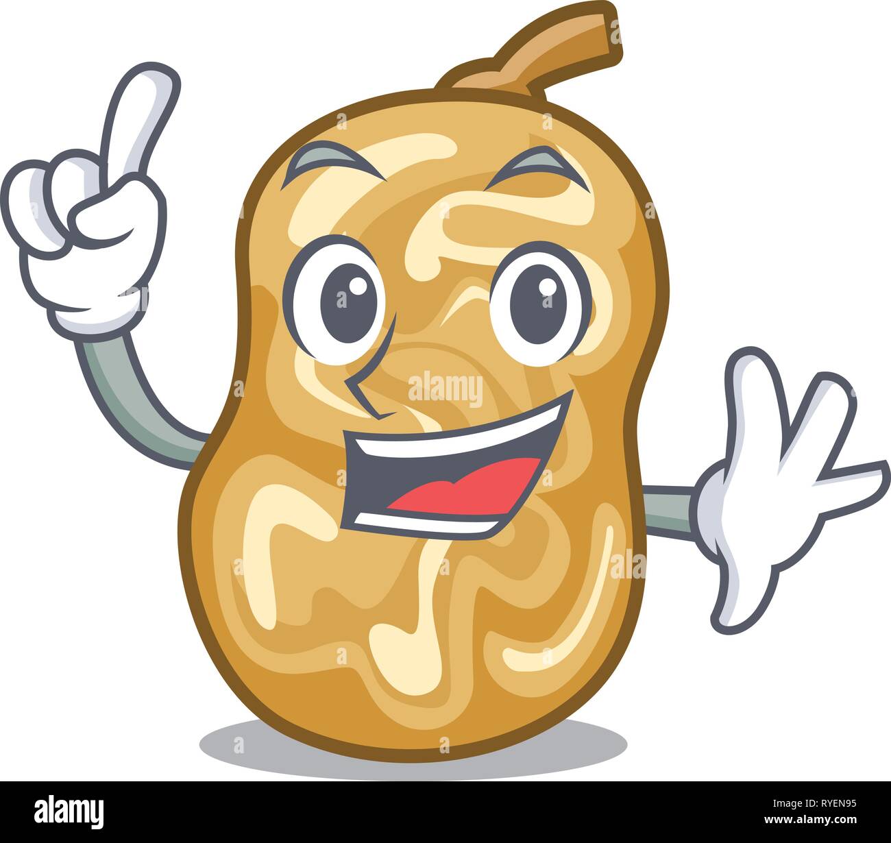 Finger raisins above the wooden cartoon table Stock Vector Image & Art ...