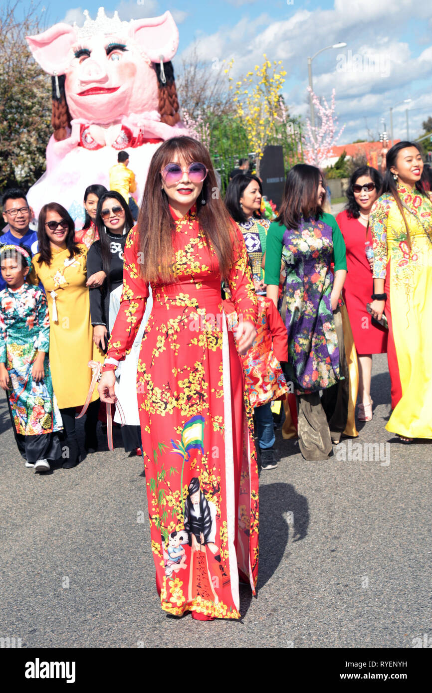 Little Saigon Tet Parade 2019 in Westminster, Orange County, California ...