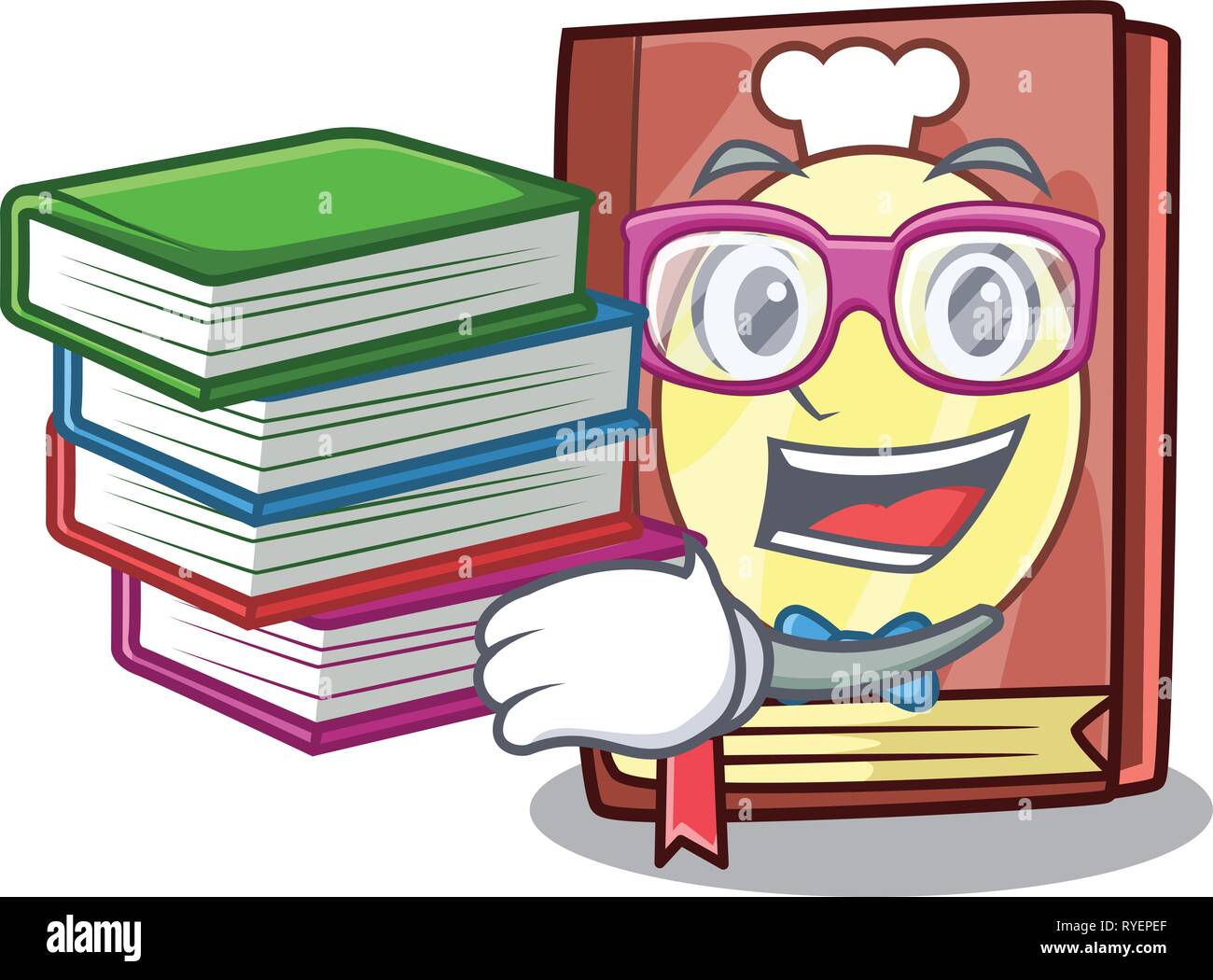 Vintage food cookery book Stock Vector Images - Alamy