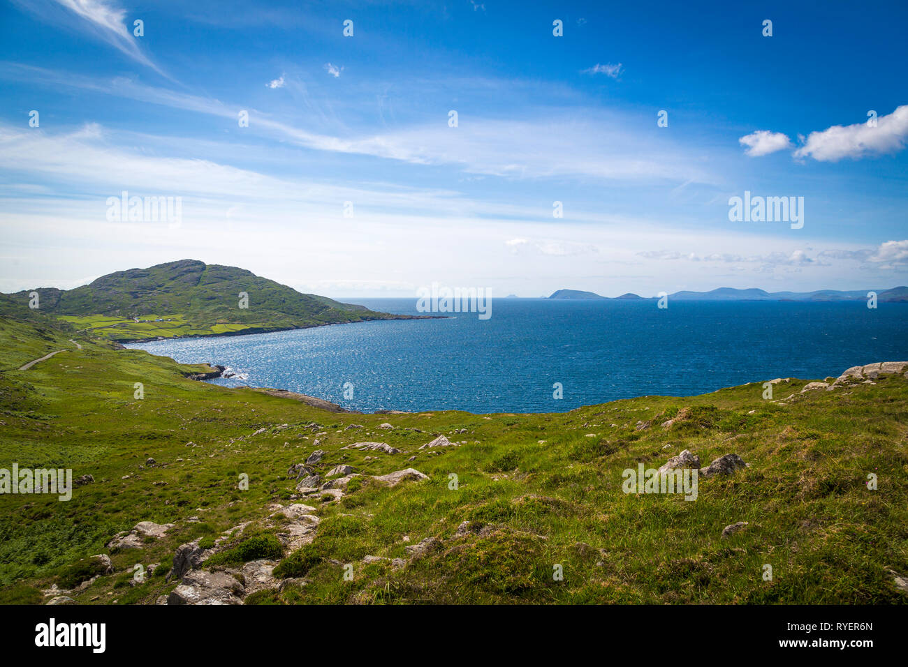 perfect landscape on Beara Peninsula Stock Photo - Alamy
