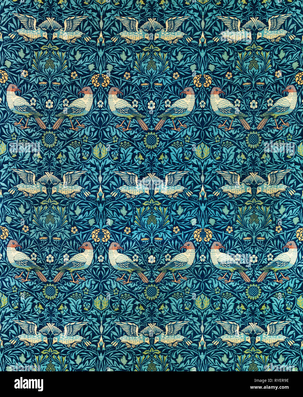 William morris fabric hi-res stock photography and images - Alamy