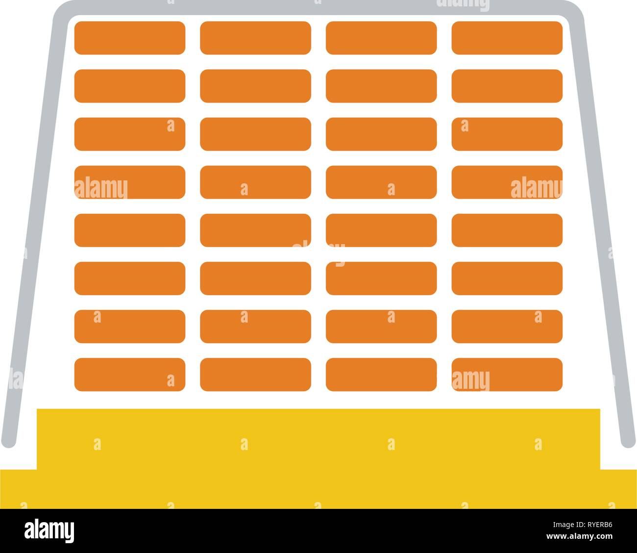 Pallet and bricks Stock Vector Images - Alamy