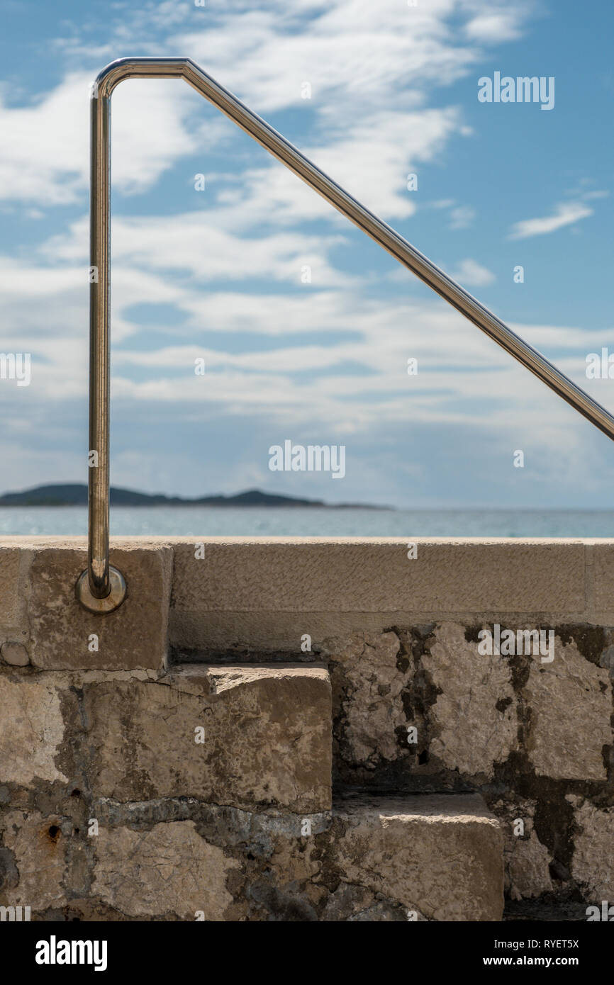 Safety railings handrail hi-res stock photography and images - Alamy