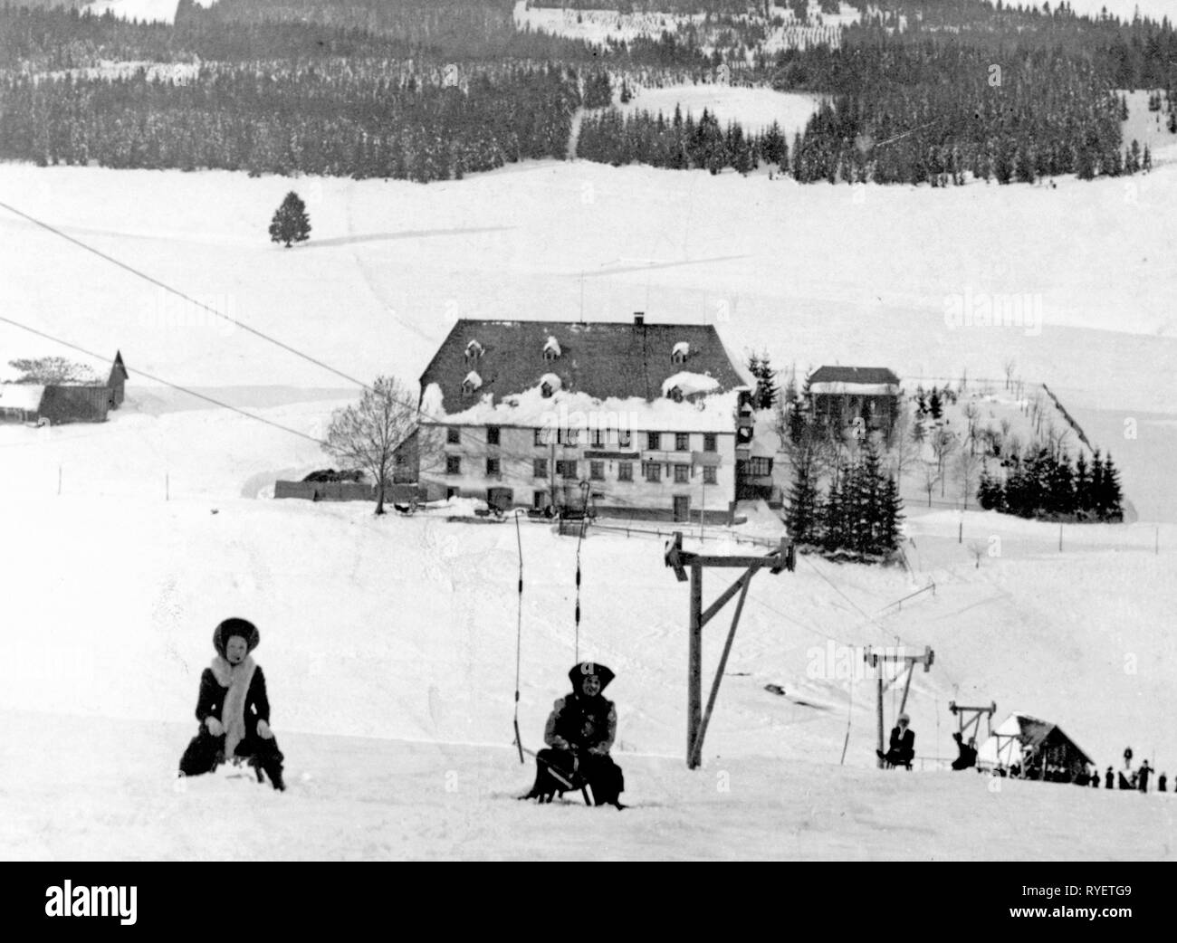 First Ski Lift