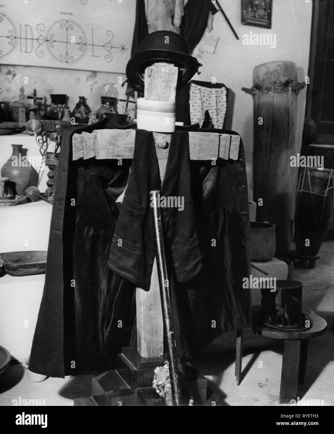 geography / travel, Haiti, Port-au-Prince, museum, clothes of voodoo ...