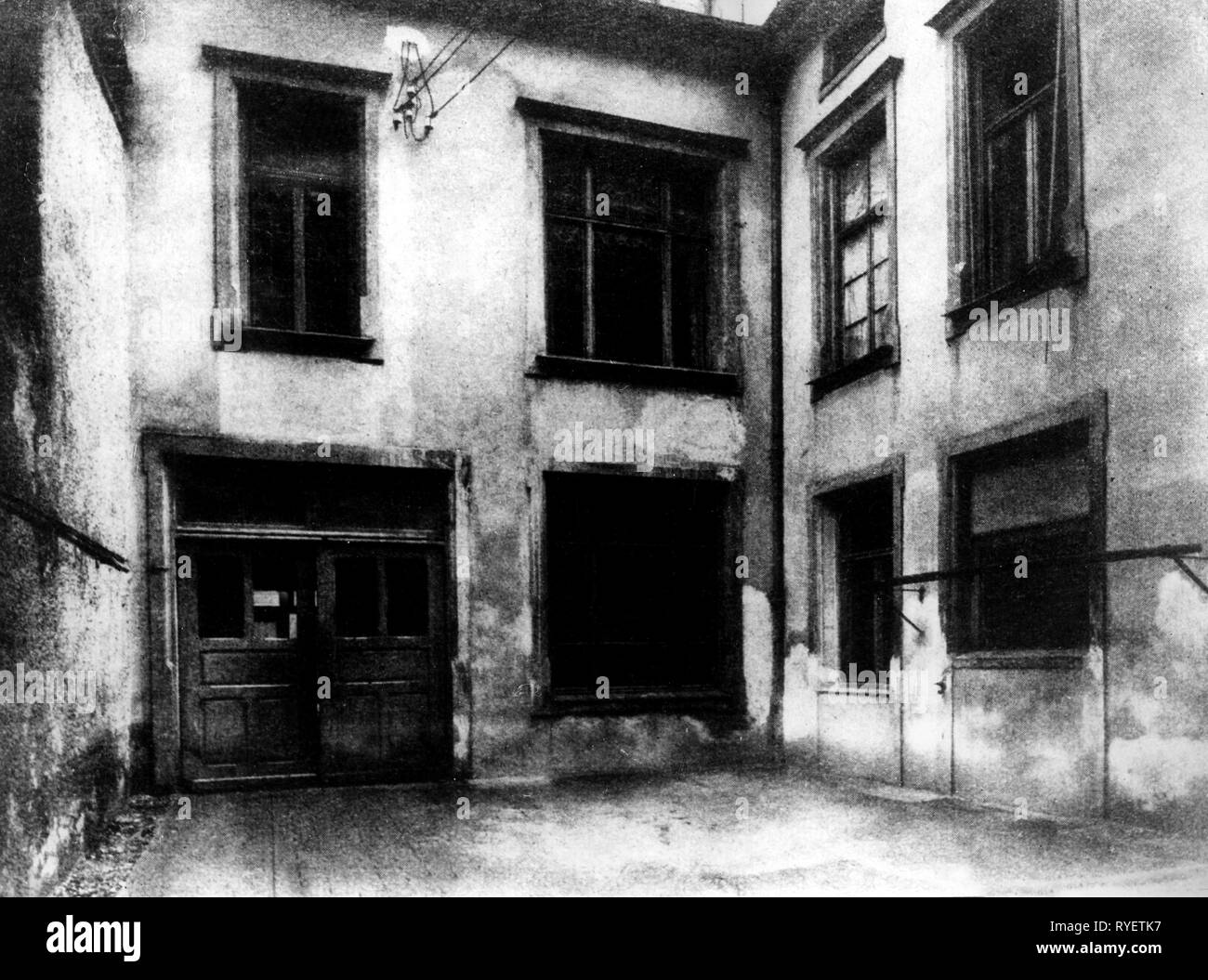 Nazism / National Socialism, architecture, building, rear building ...