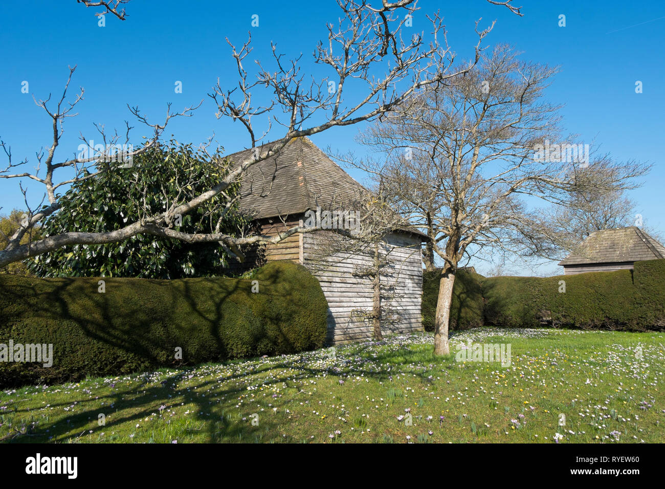The Meadow Garden at Great Dixter in Northiam, East Sussex, England, UK ...