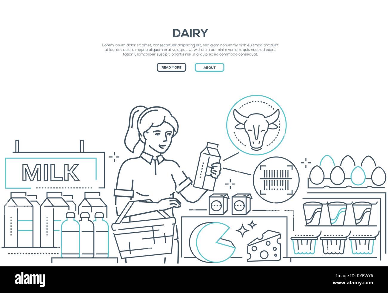 Products line Stock Vector Images - Alamy