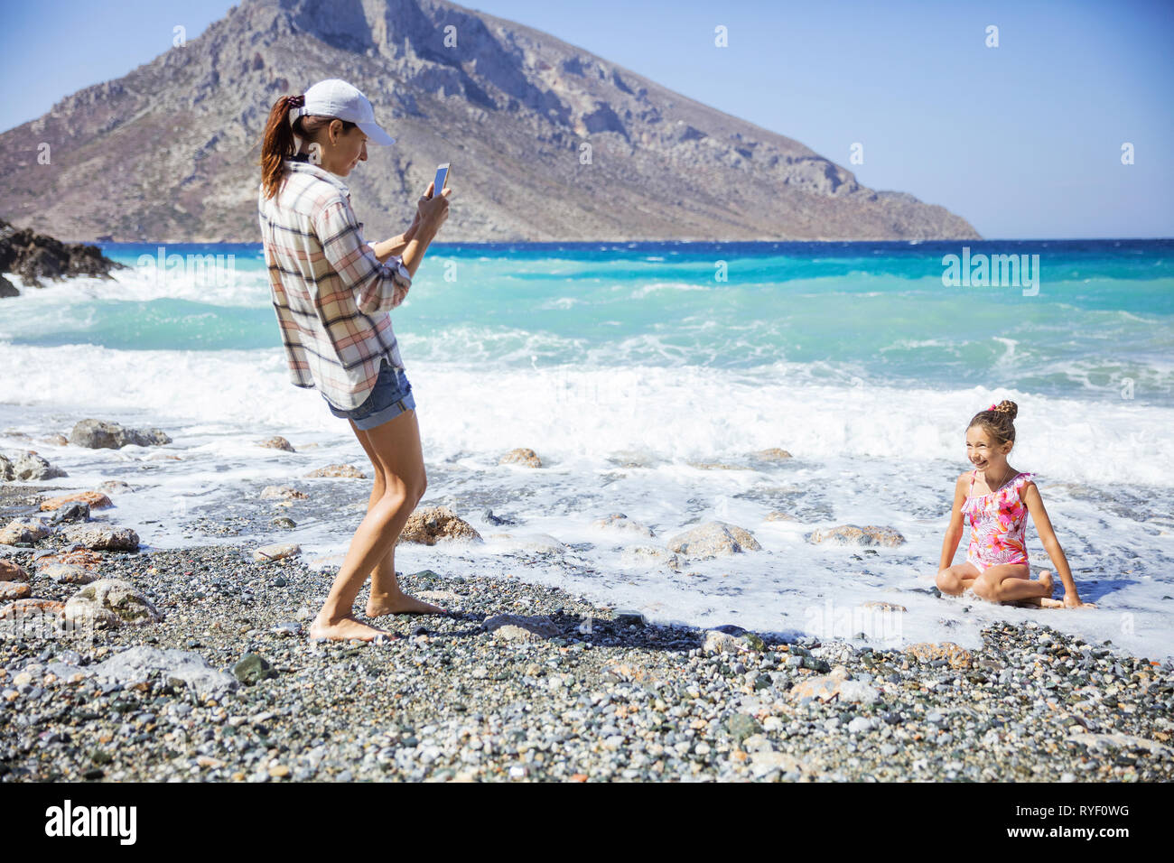 Daughter posing hi-res stock photography and images - Alamy