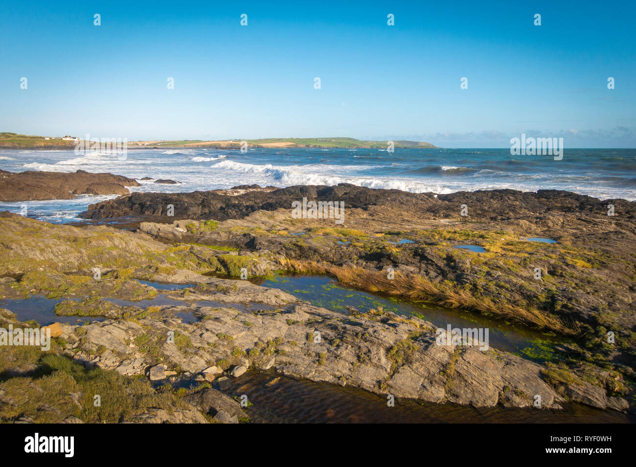 Walking at the Beach near Garrettstown Stock Photo - Alamy