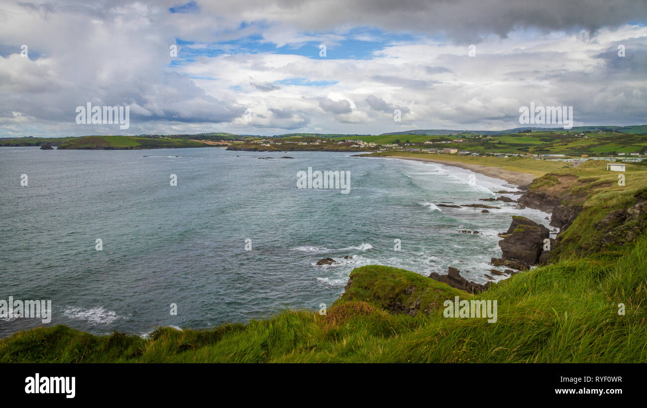 Walking at the Beach near Garrettstown Stock Photo - Alamy