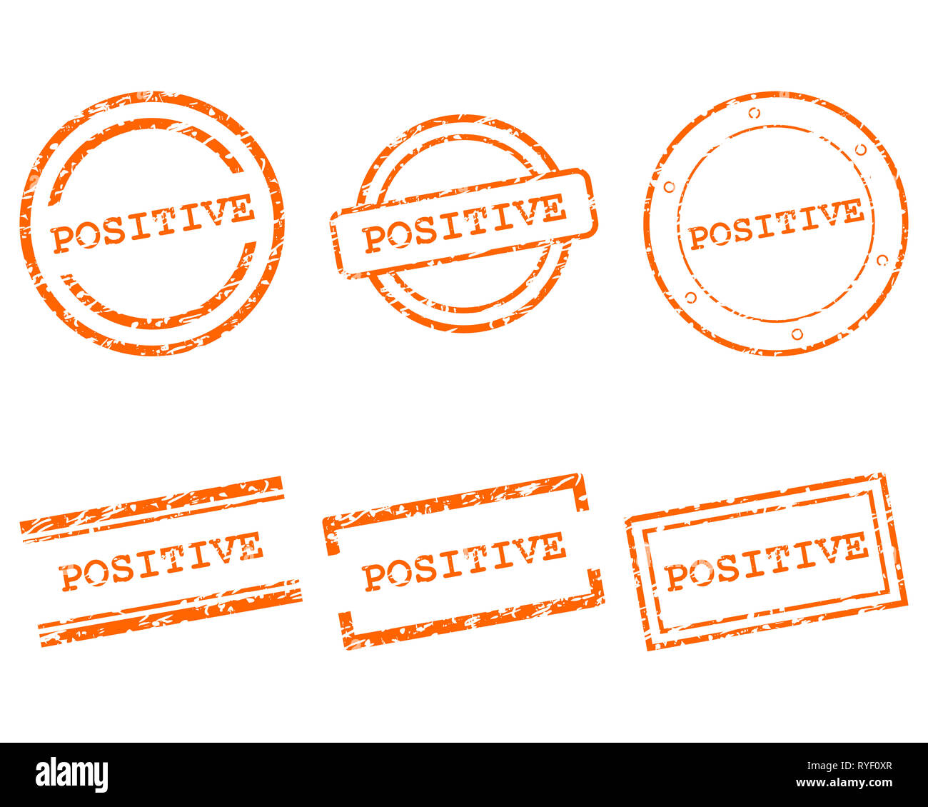 Positive stamps hi-res stock photography and images - Alamy