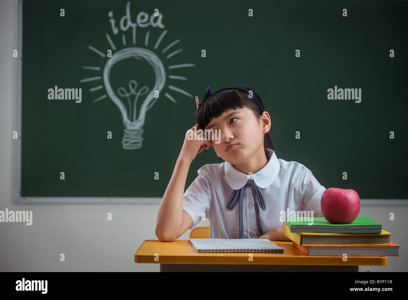 Schoolgirl in trouble hi-res stock photography and images - Alamy