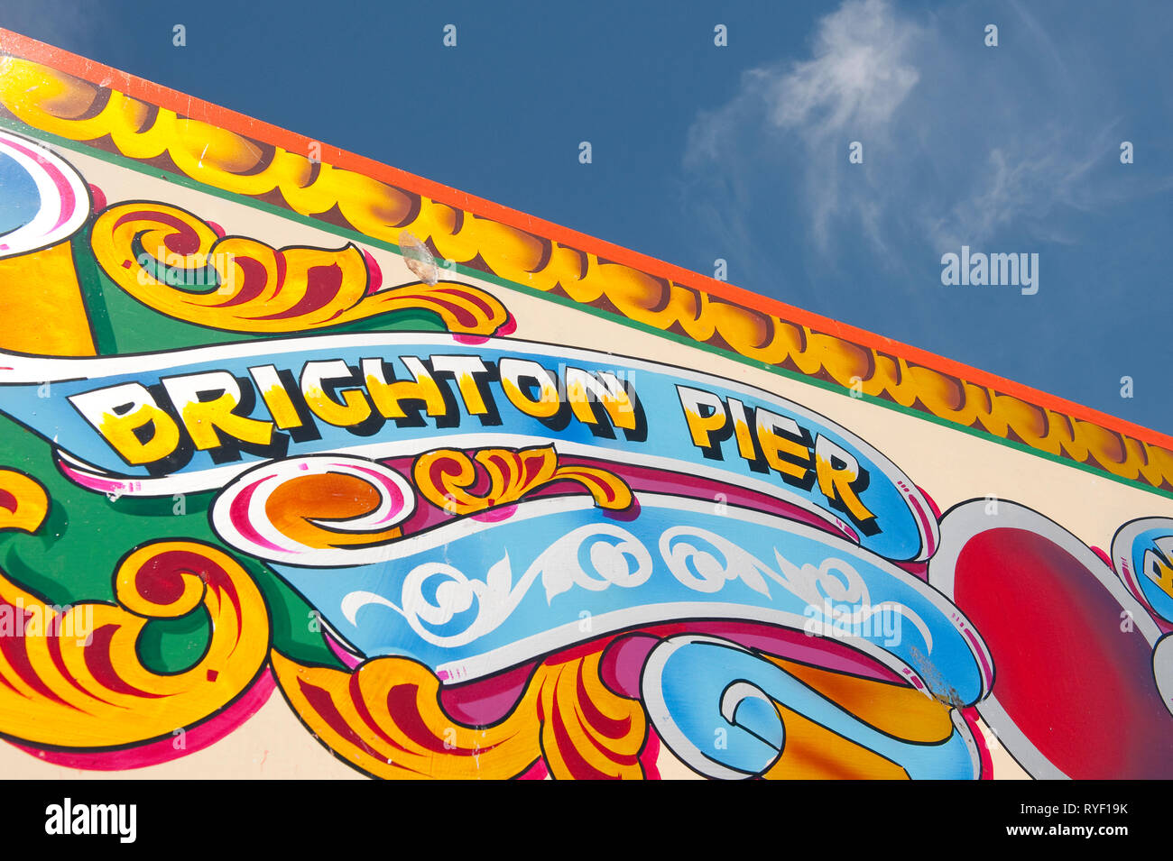 Traditional fairground sign hi-res stock photography and images - Alamy